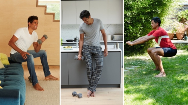 5-Minute Kitchen Workout: Quick Fitness Routine / Dr Chatterjee