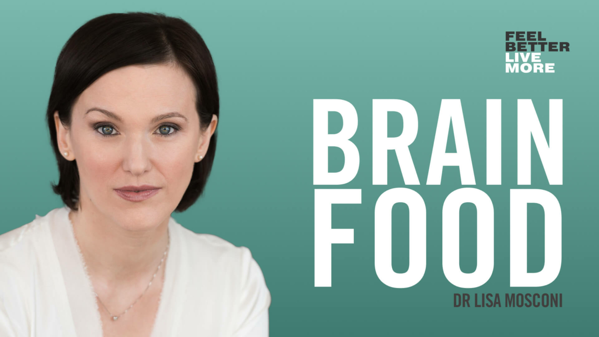 Best Foods for Brain Health with Dr. Lisa Mosconi / Feel Better, Live ...