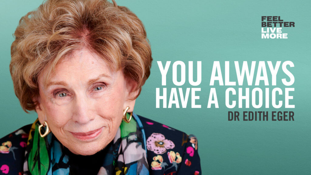 Auschwitz Survivor Dr Edith Eger on How to Discover Your Inner Power ...