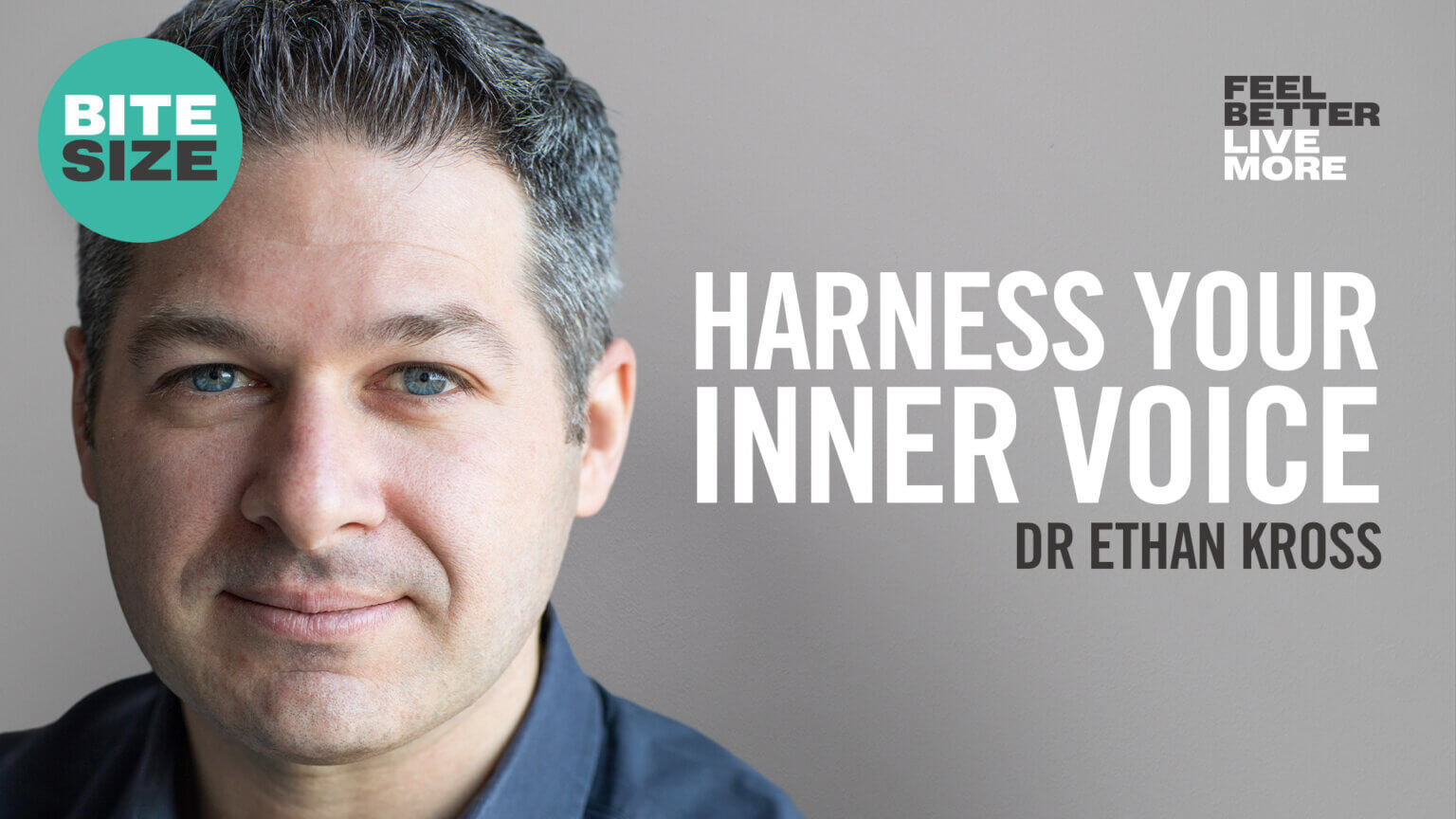 Reduce Stress & Anxiety - Dr Ethan Kross / Feel Better, Live More Podcast