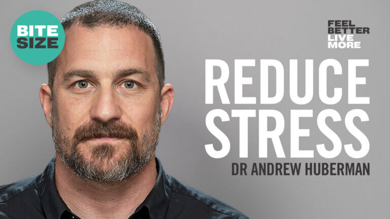 Reduce Stress & Anxiety Fast - Dr Andrew Huberman / Feel Better, Live ...