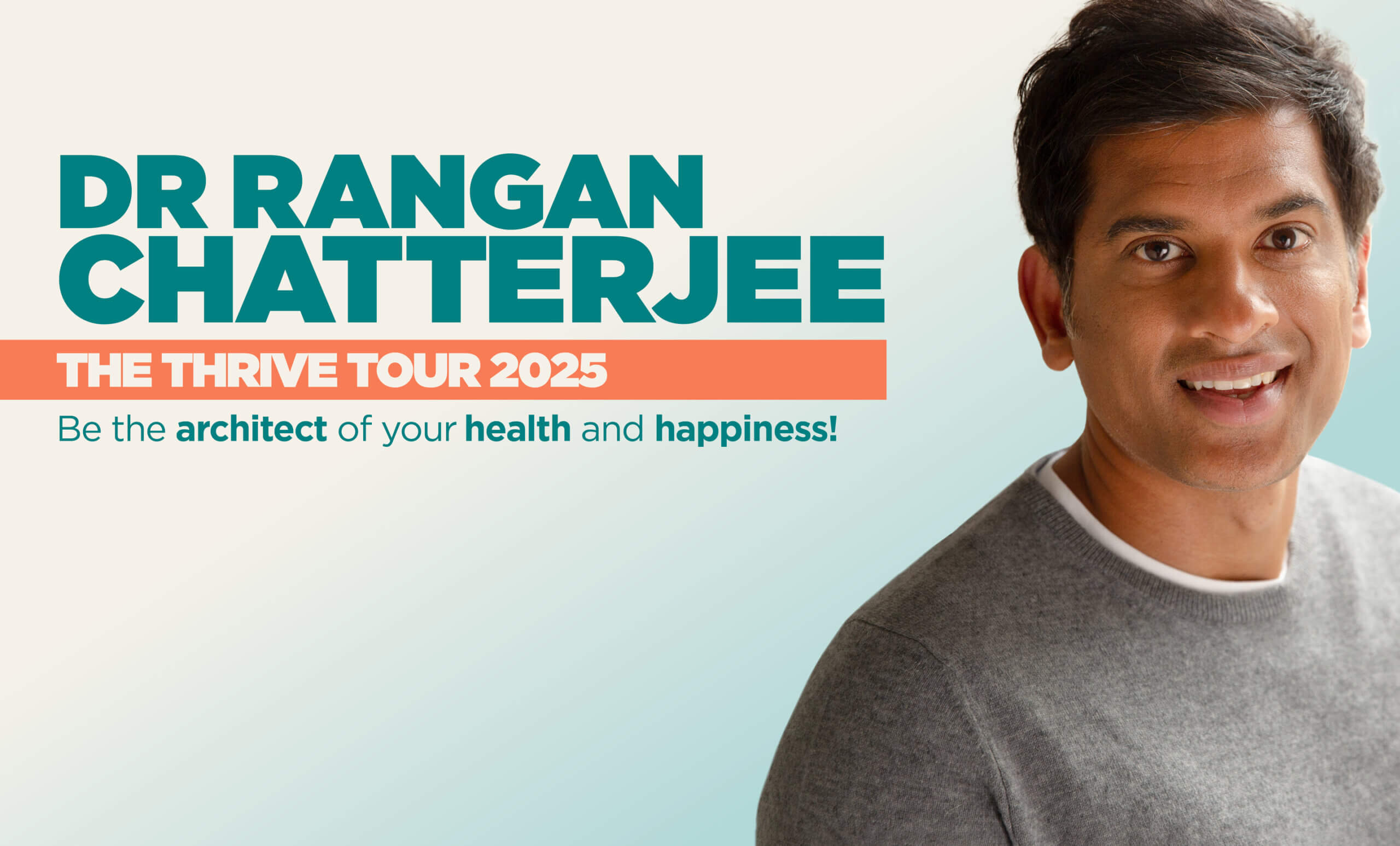 Live Events with Dr Rangan Chatterjee / Dr Chatterjee
