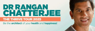 Live Events with Dr Rangan Chatterjee / Dr Chatterjee